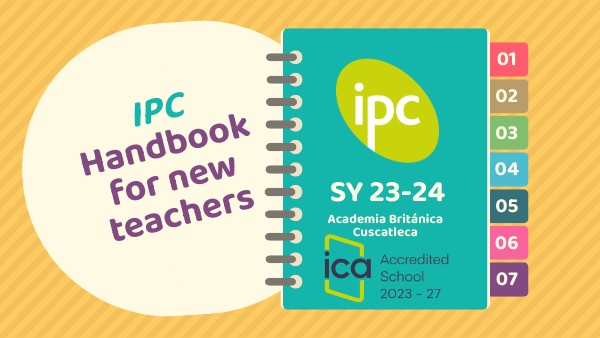IPC Handbook for new staff | Genially