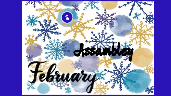 FEBRUARY english assembly - 5 años SEK