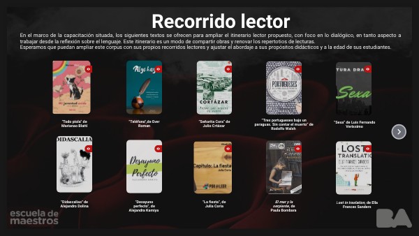 Recorrido lector | Genially