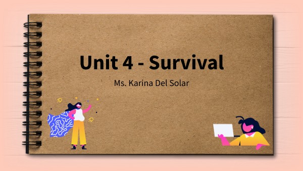 Unit 4 - Survival - p.41&43