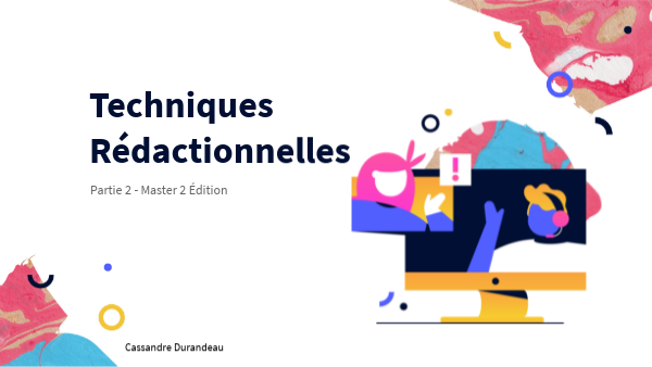 M2 édition - P2 | Genially