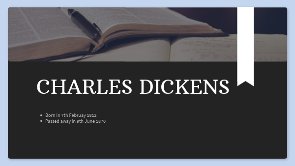 Charles Dickens | Genially