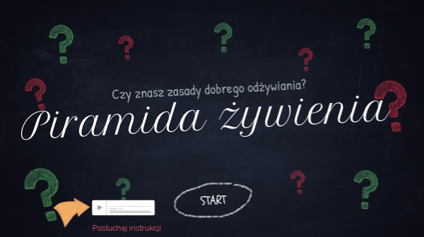 Piramida żywienia quiz | Genially