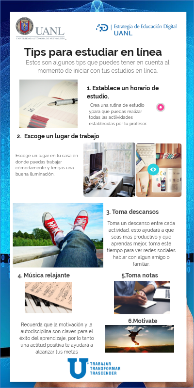 Tips para estudiar en linea | Genially