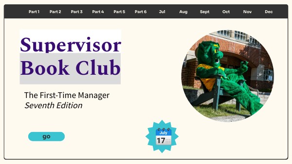 Supervisor Book Club | Genially