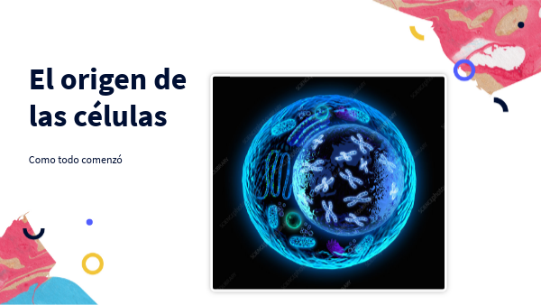 1.5. El origen de las células | Genially