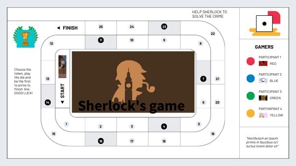 SHERLOCK'S GAME | Genially