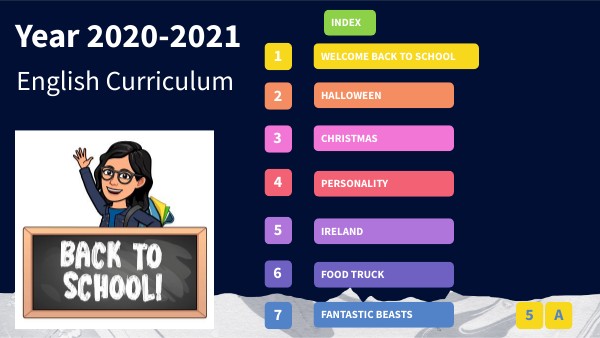 5A programme 20-21 | Genially