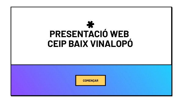 PRESENTACIÓ WEB | Genially