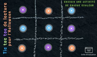 tic-tac-toe de lecture jumelles Barnes