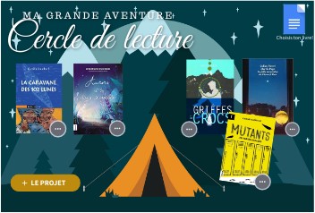 Cercle de lecture 1re secondaire