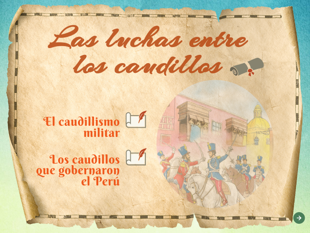 Las luchas entre los caudillos | Genially