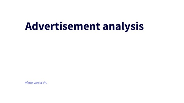 Ad Analysis