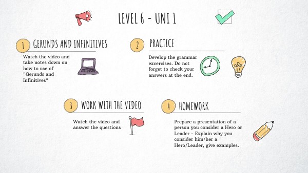 LEVEL 6 - UNIT 1 | Genially