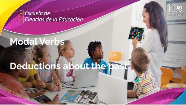 Modal Verbs - Deductions about the past | Genially