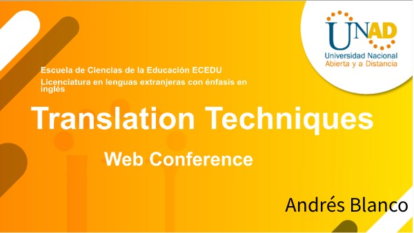 Task 3 - Translation techniques | Genially