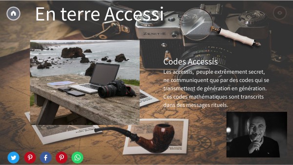 Les codes accessis | Genially