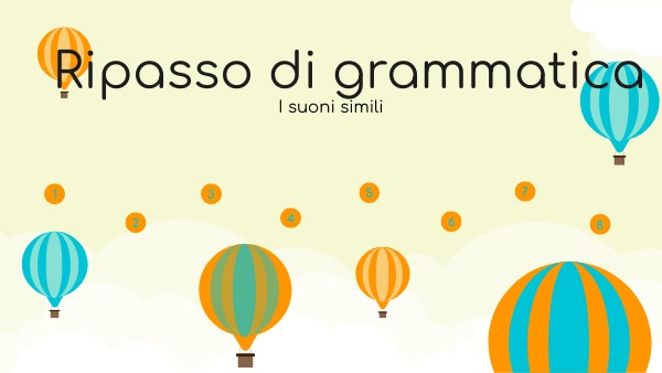 Ripasso suoni simili | Genially