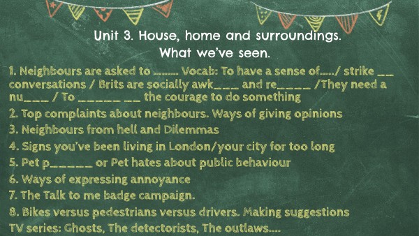 Unit 3-Summary | Genially