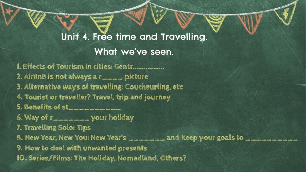 Copy - Unit 4-Summary | Genially