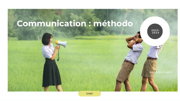 Commu Méthodo 7 | Genially