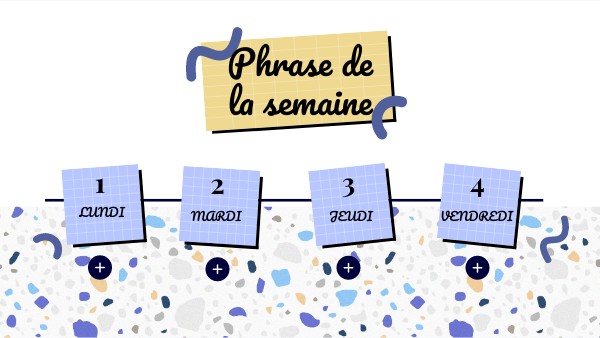 Copie - Phrase de la semaine 3 P1
