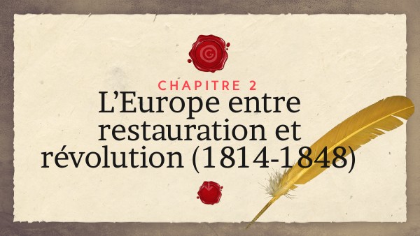 Chapitre 2. L'Europe entre restauration et révolution (1814-1848) | Genially