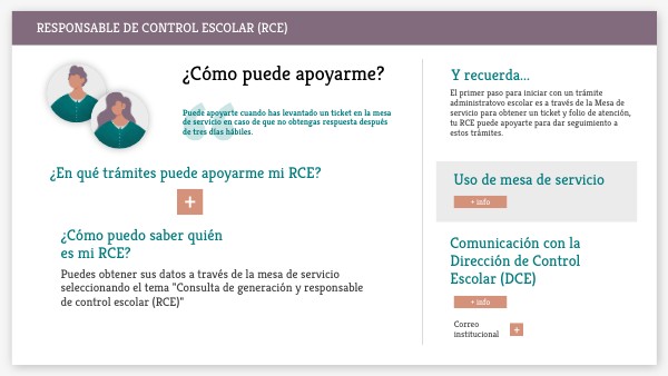 Responsable de Control Escolar