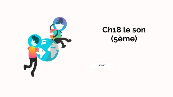 ch18 Le son (5ème) | Genially