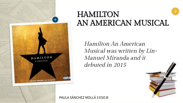 HAMILTON AN AMERICAN MUSICAL | Genially