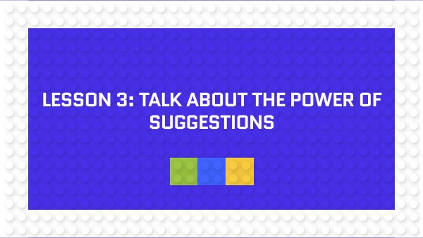 The power of suggestions | Genially