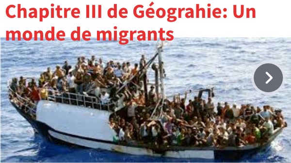 Un monde de migrant | Genially