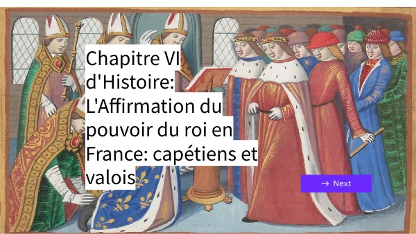 Les rois au Moyen age | Genially