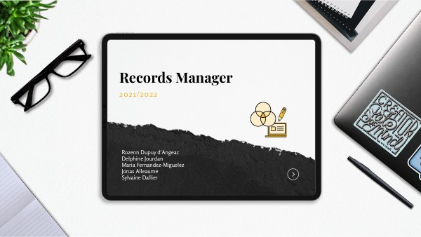 Records Manager | Genially