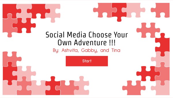Social Media Choose Your Own Adventure | Genially