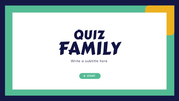 FAMILY QUIZ