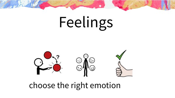 FEELINGS CHOOSE THE RIGHT FEELING