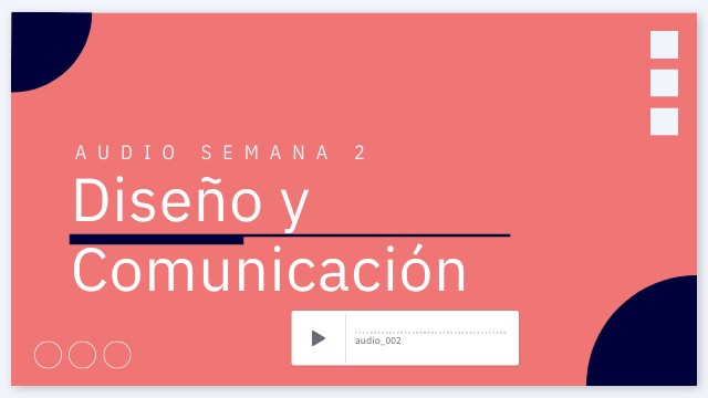 semana 2 AUDIO | Genially