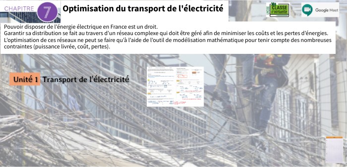 chapitre 7 le transport de l'électricité | Genially