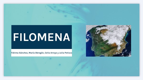 FILOMENA - Celia, María, Fátima y Julia