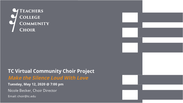 TC Vritual Community Choir Project | Genially
