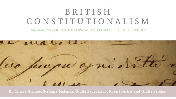 English Presentation on constitutionalism