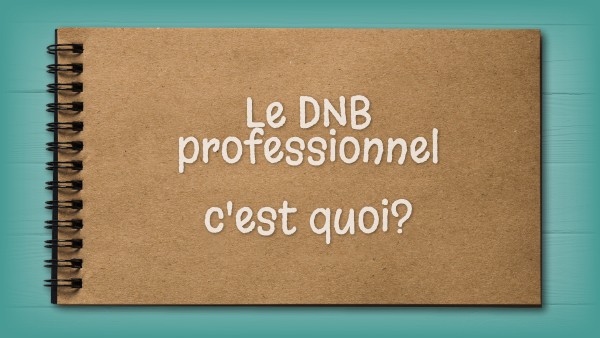DNB professionnel _ présentation