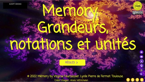 ch 00 Mémory Grandeurs Unités Notations | Genially