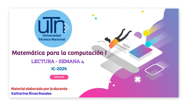 Semana 4. Mate 1 | Genially