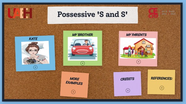 Activity 7-Possessive case