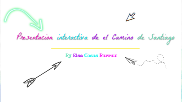 Presentation interactiva de el Camino de Santiago