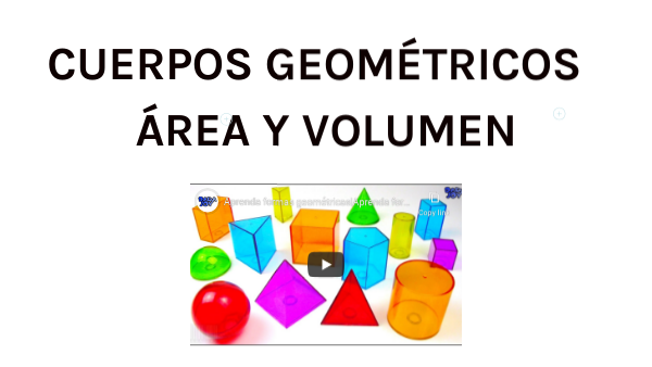 Cuerpos geométricos ZONA PITS | Genially