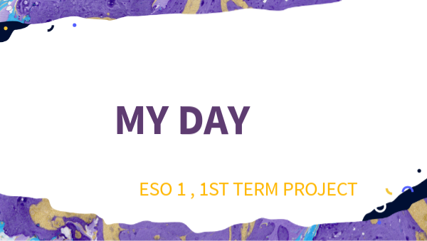 1ST TERM PROJECT ESO 1 | Genially