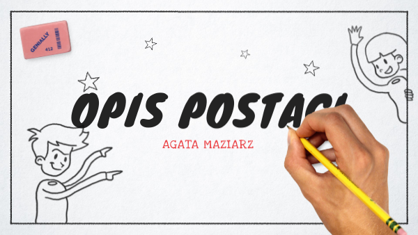 Opis postaci | Genially